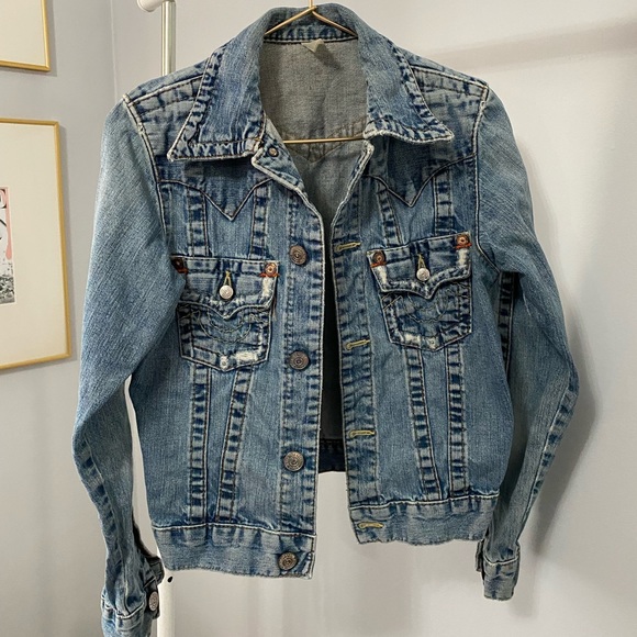 True Religion | Jackets & Coats | Vintage True Religion Jean Jacket ...